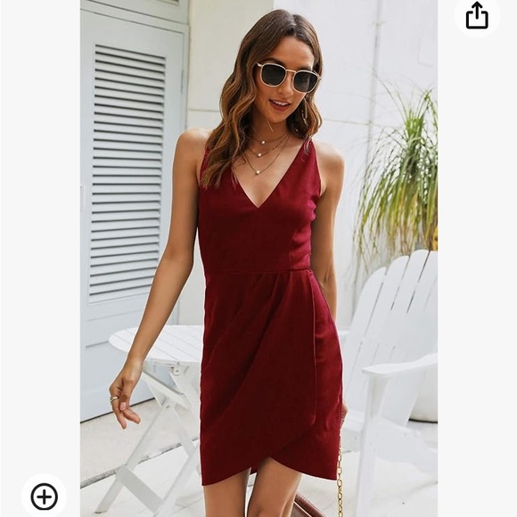 Dresses | Many Dress Red Mini Dress | Poshmark